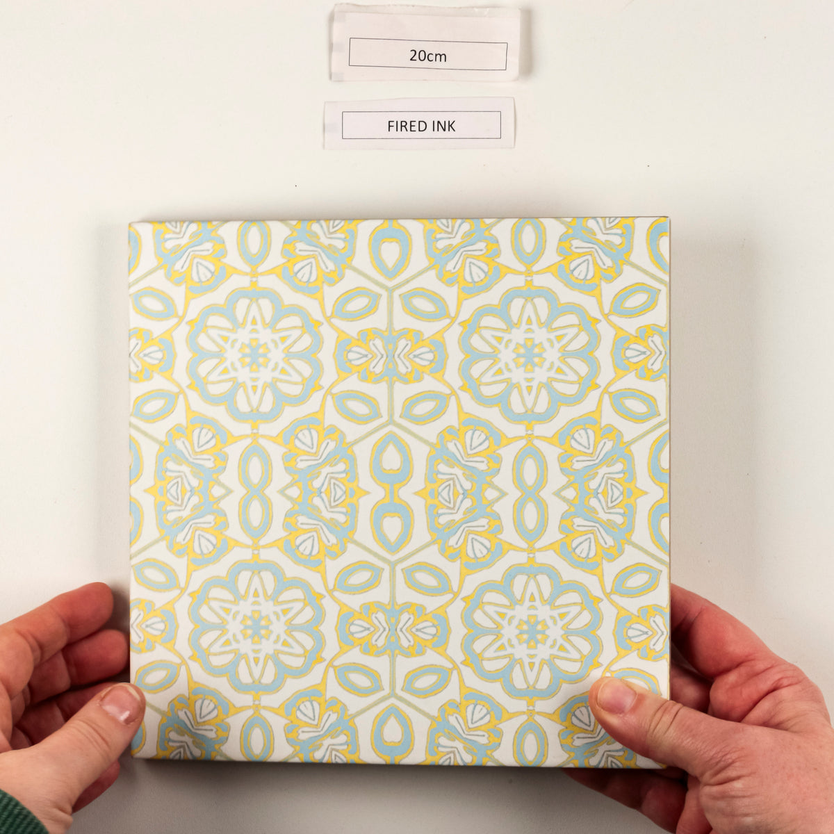 SALE 2x20cm Elizabethan Tiles - FIRED INK Version – DoodlePippin