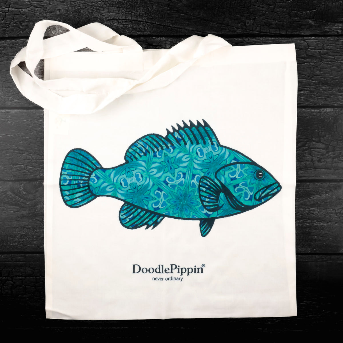 Grouper Shopping Bag – DoodlePippin