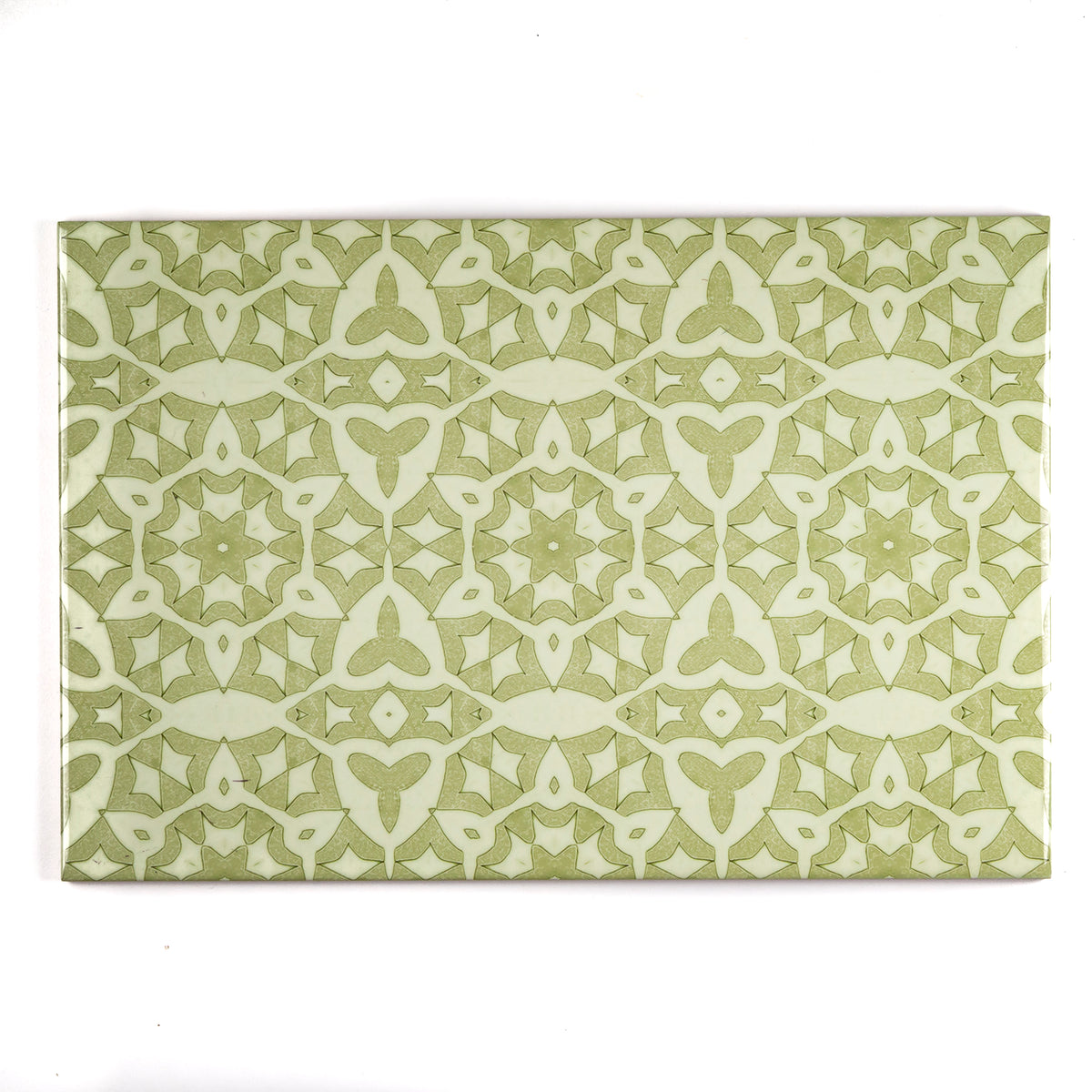 SALE - 30 x 20cm Green Stonework tile - Large Scale (prototype ...