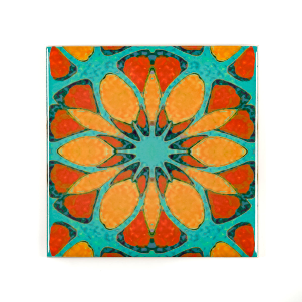 Moroccan Flower Tile - single flower version – DoodlePippin