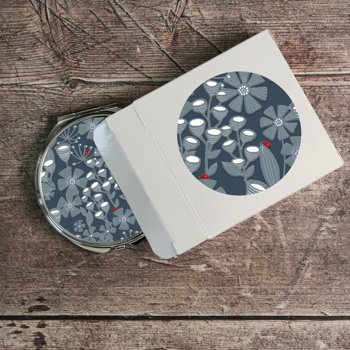 Ladybird Compact Folding Mirror and Lens Cloth – DoodlePippin