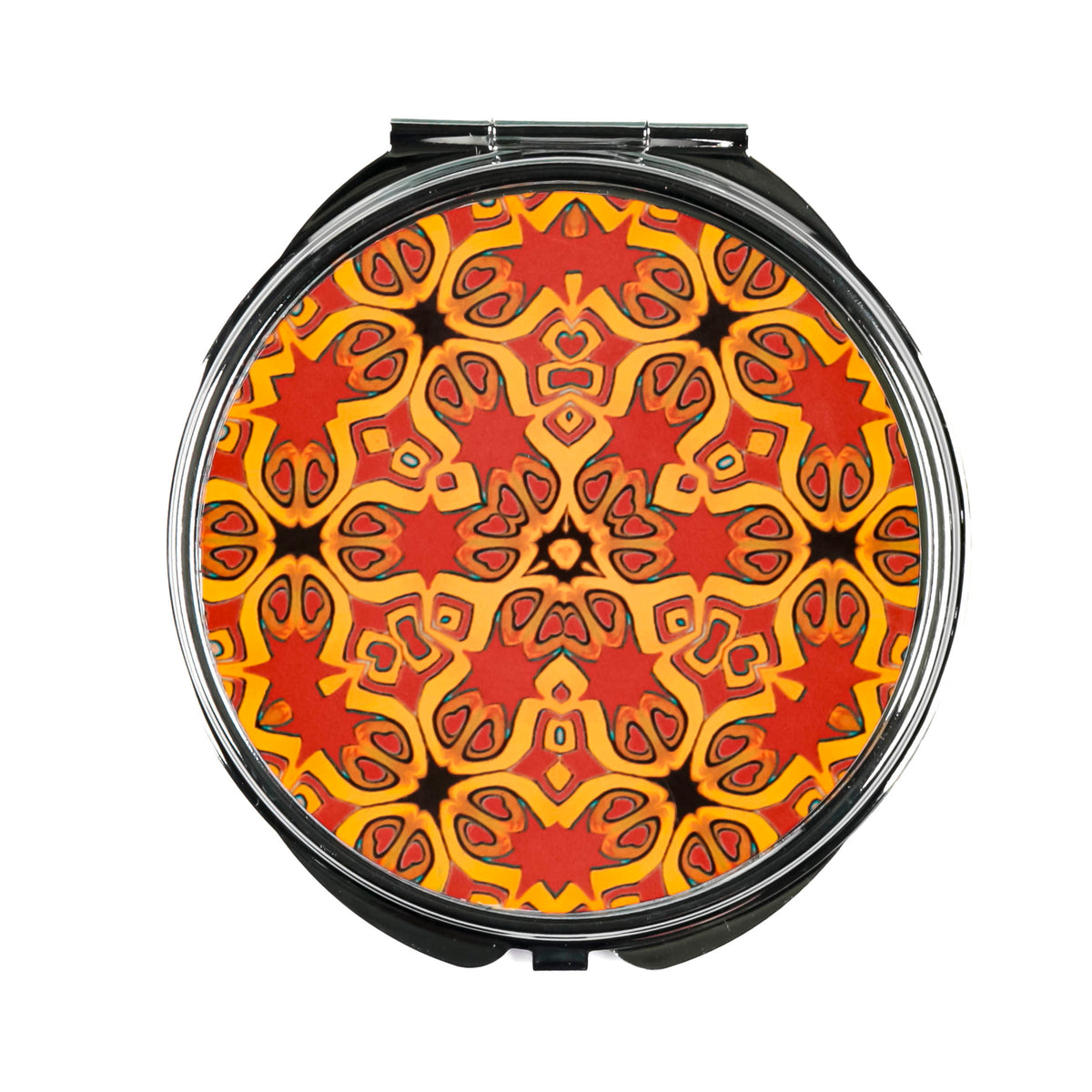 Red Medieval Compact Folding Mirror – DoodlePippin