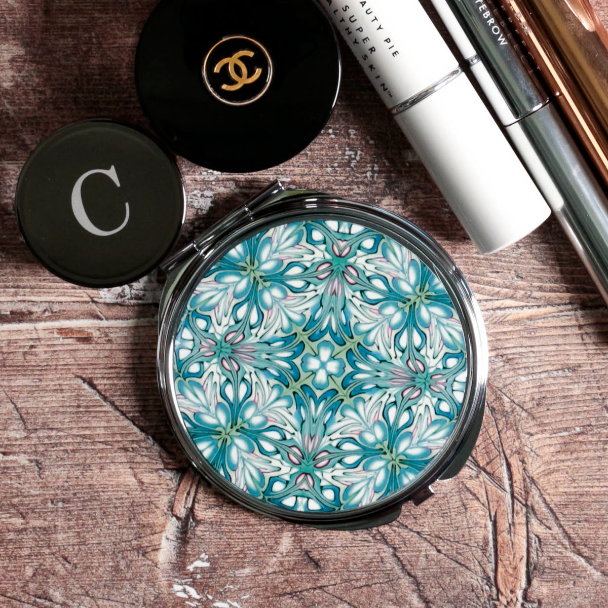 Flourishing Garden Compact Folding Mirror – DoodlePippin