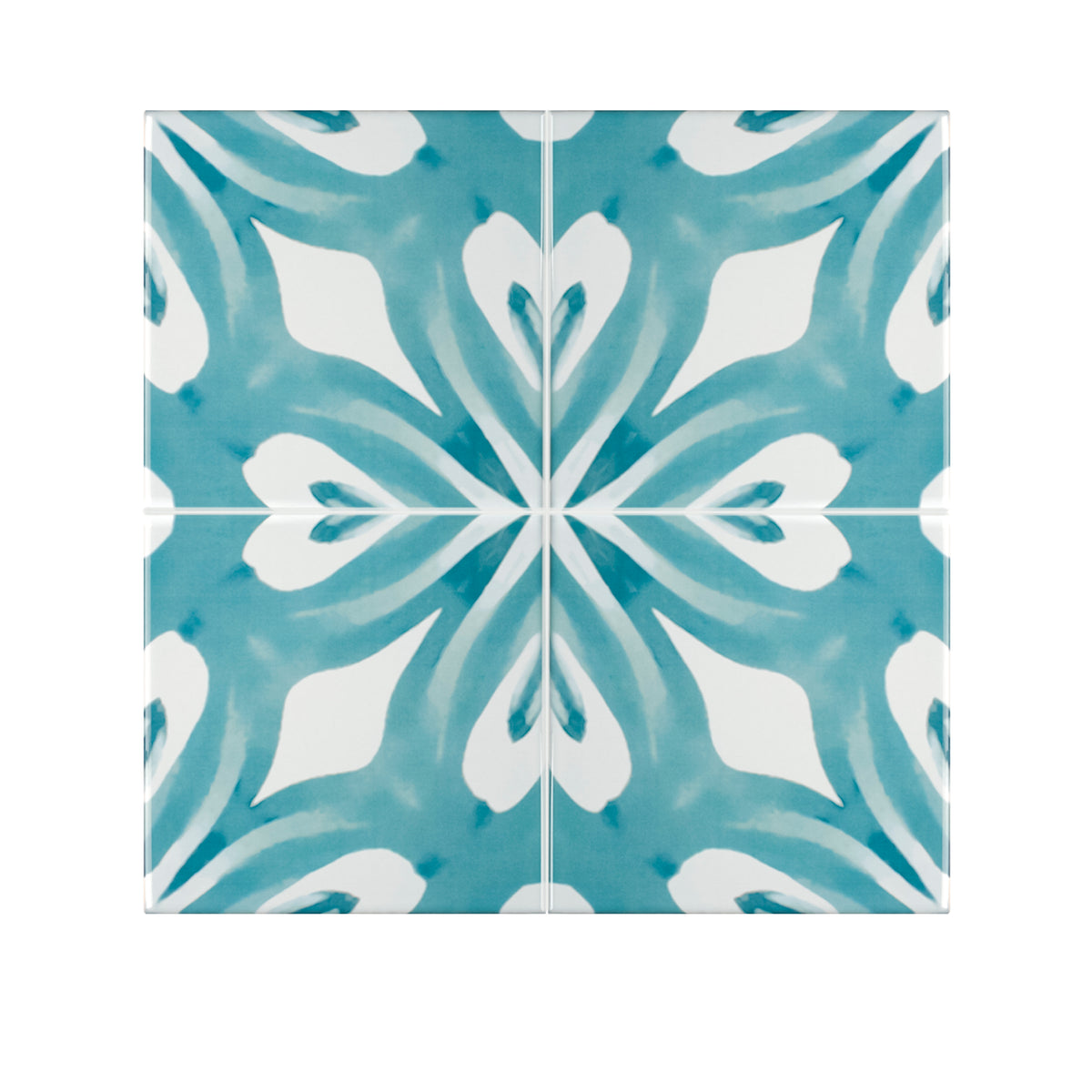 Aqua Watercolour Tiles - FIRED INK Version – DoodlePippin