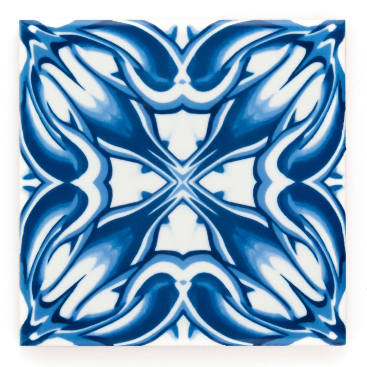 Blue Flower Victorian Border Tiles – DoodlePippin